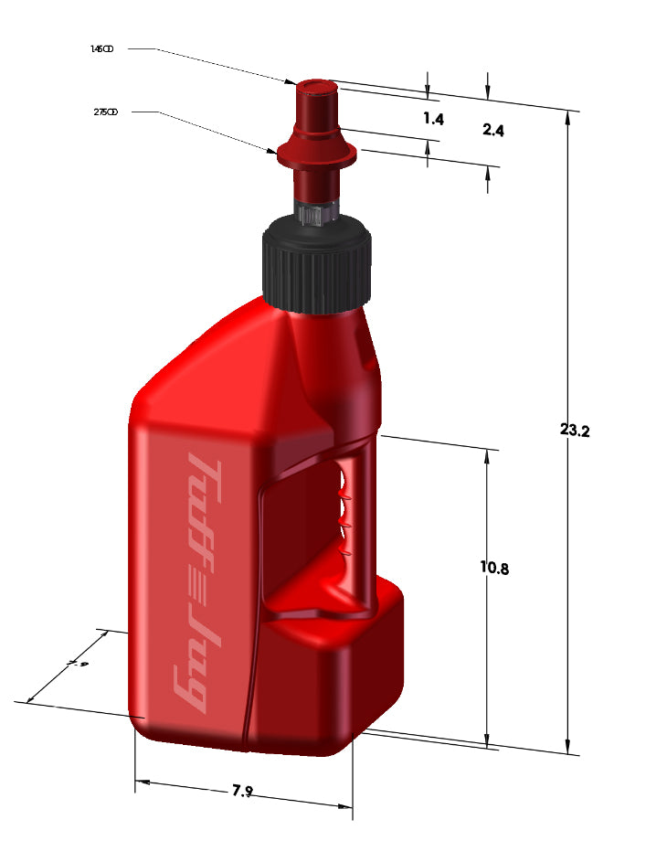 Tuff Jugs Ripper Cap Cans – Lang's Off-Road