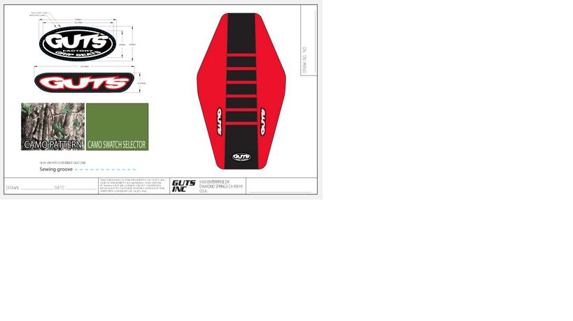 GUTS RACING SEAT COVERS & FOAM - BETA RR 20'-CURRENT, X-TR 23'-CURRENT ...